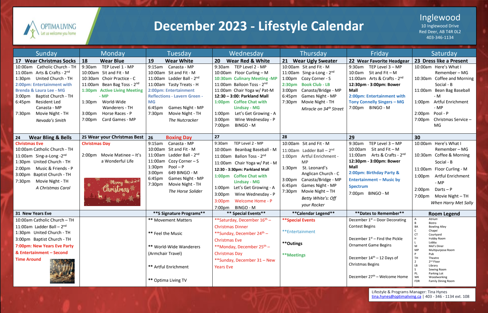 Residence Events | Kensington Seniors